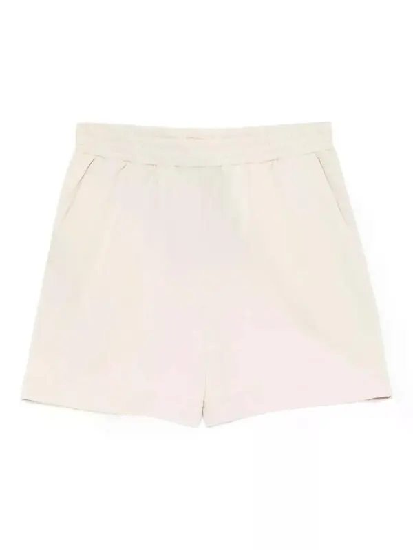 TWINSET Jersey Shorts With Elastic Waistband