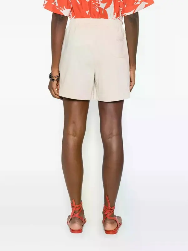 TWINSET Jersey Shorts With Elastic Waistband