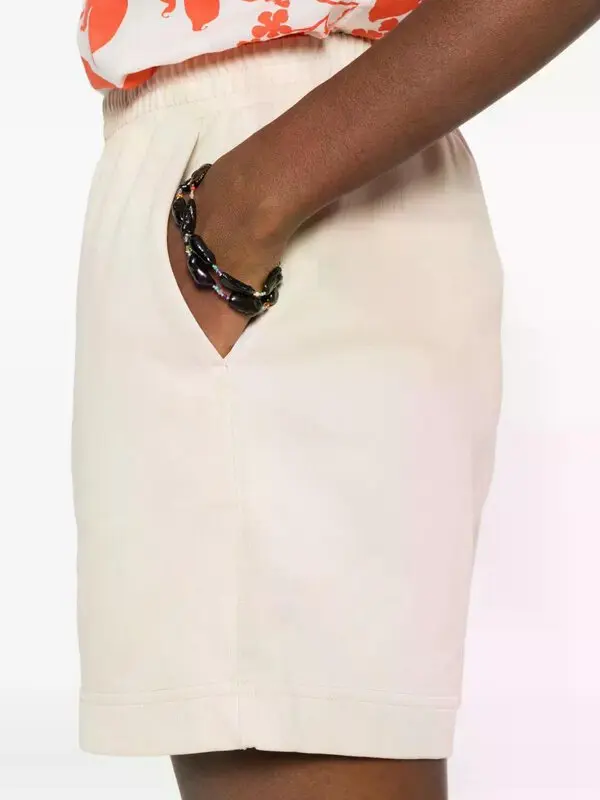TWINSET Jersey Shorts With Elastic Waistband