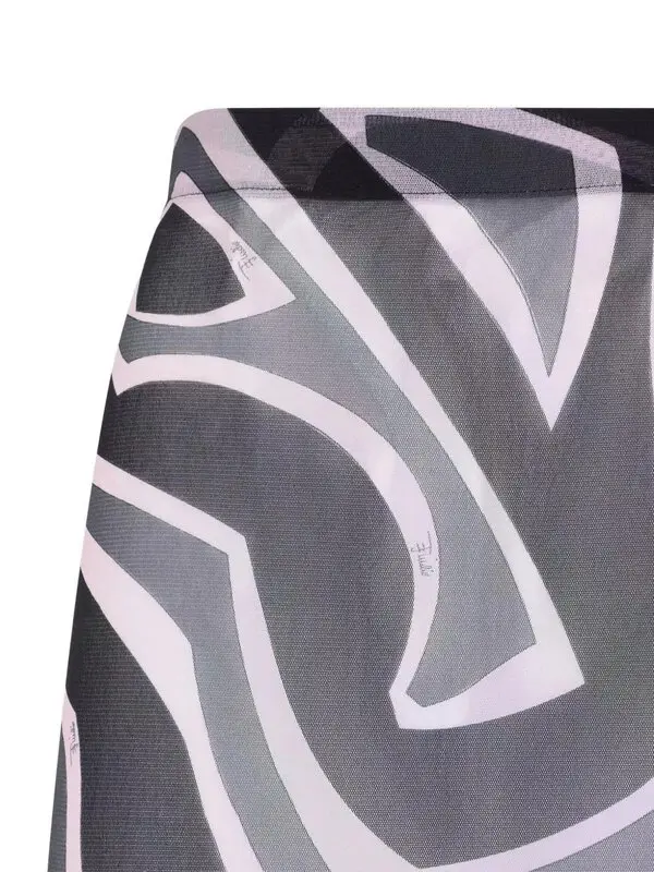 Emilio Pucci Labirinto-print Skirt