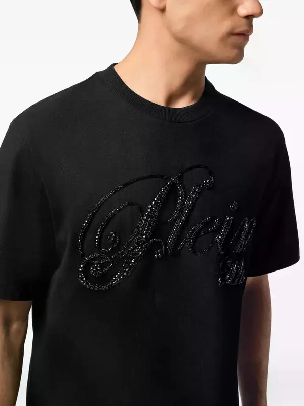Philipp Plein Rhinestone-embellished T-shirt