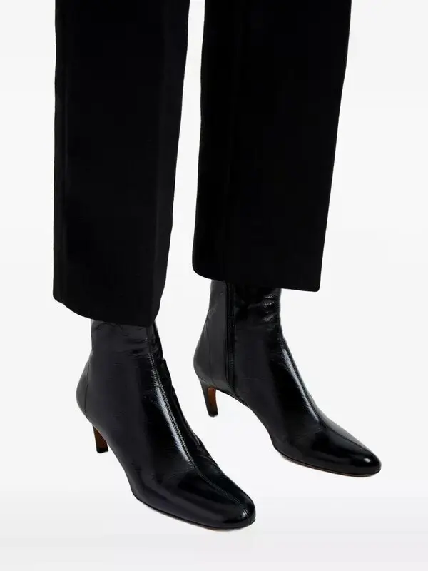 Proenza Schouler Uma Leather Ankle Boots - Black