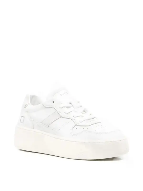 D.a.t.e. Leather Platform Sneakers