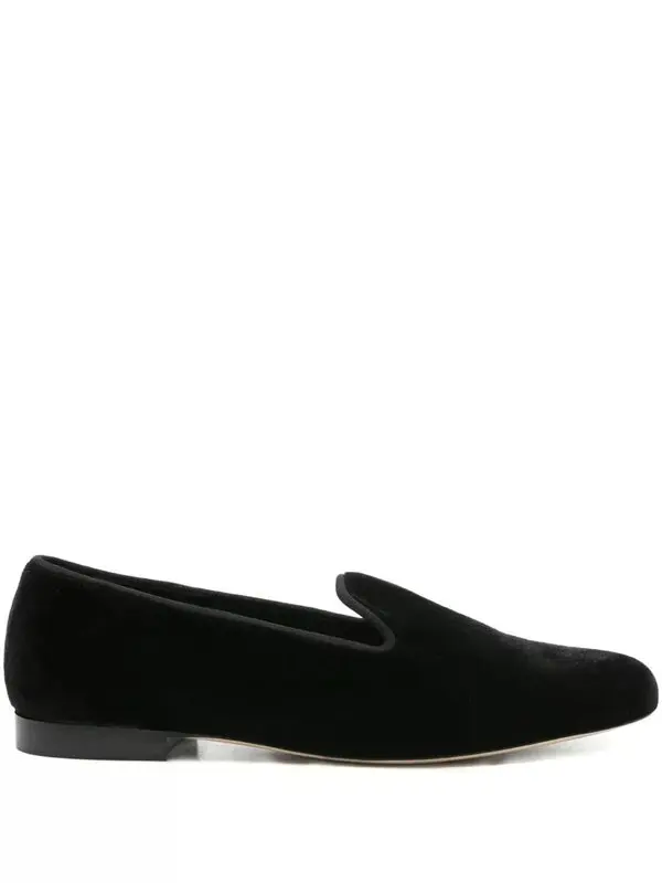 TOTEME Pointed-toe Loafers - Black
