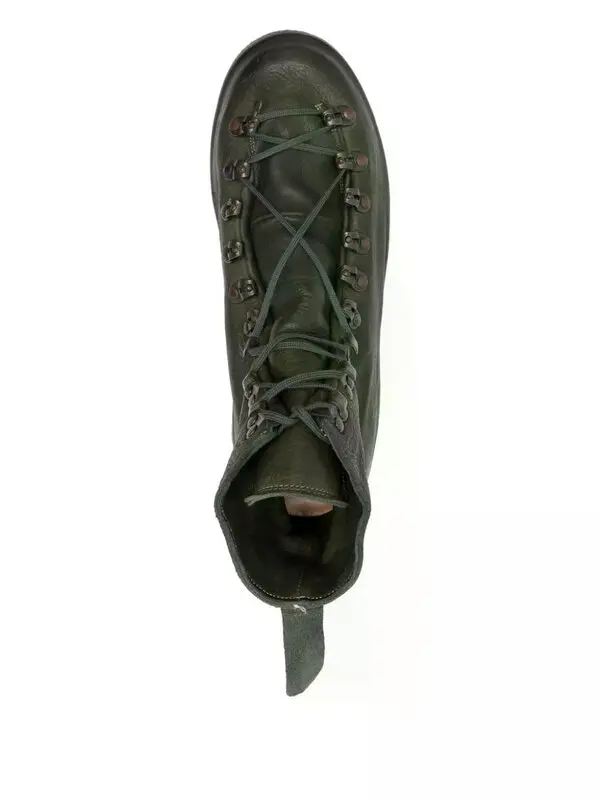 Guidi Leather Lace-up Boots