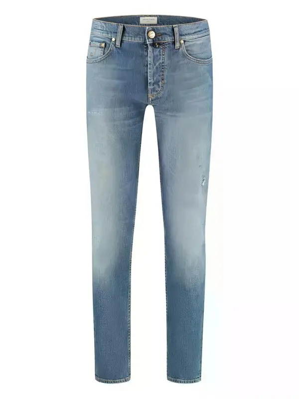 Jacob Cohen Faded Distressed Jeans