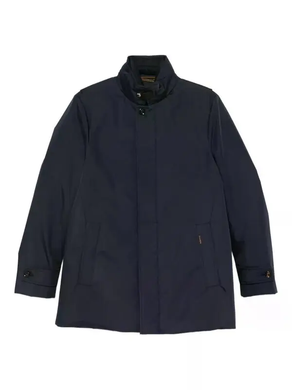 MOORER Buttoned High-neck Jacket