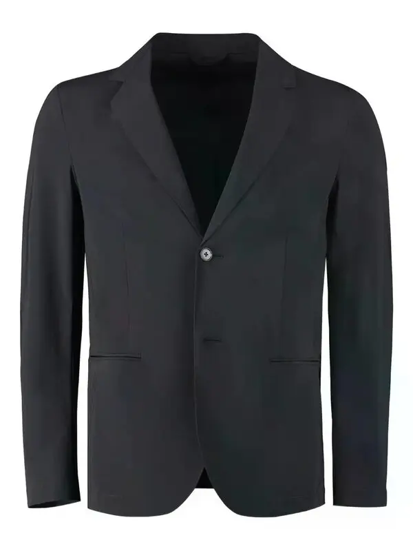 THE (ALPHABET) Single-breasted Blazer - Black