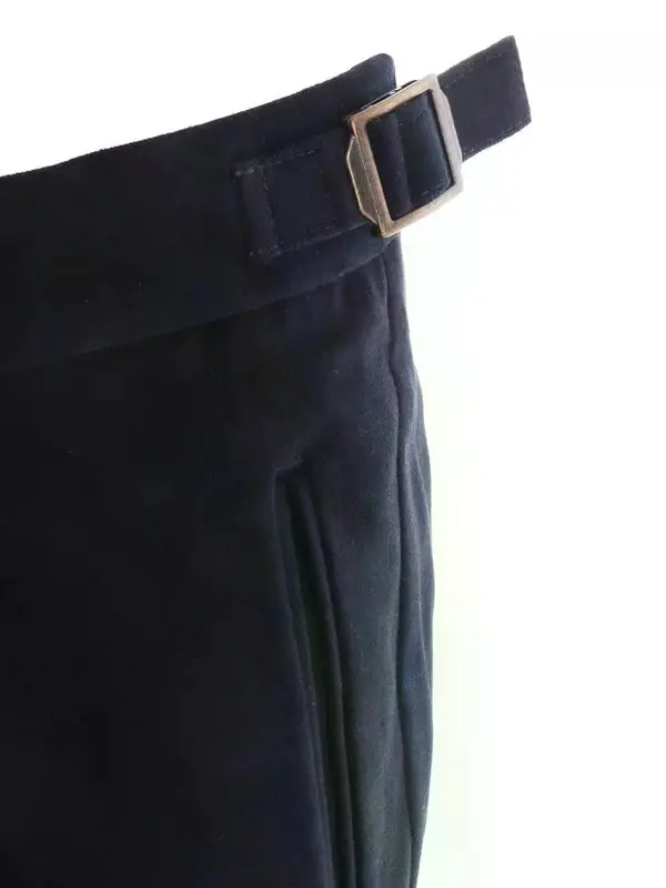 BERWICH Pleated Side-adjustable Trousers