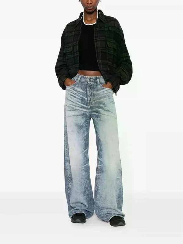 DIESEL® 1996 D-sire Wide-leg Jeans - Blue