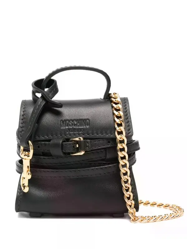 Moschino Leather Tote Bag