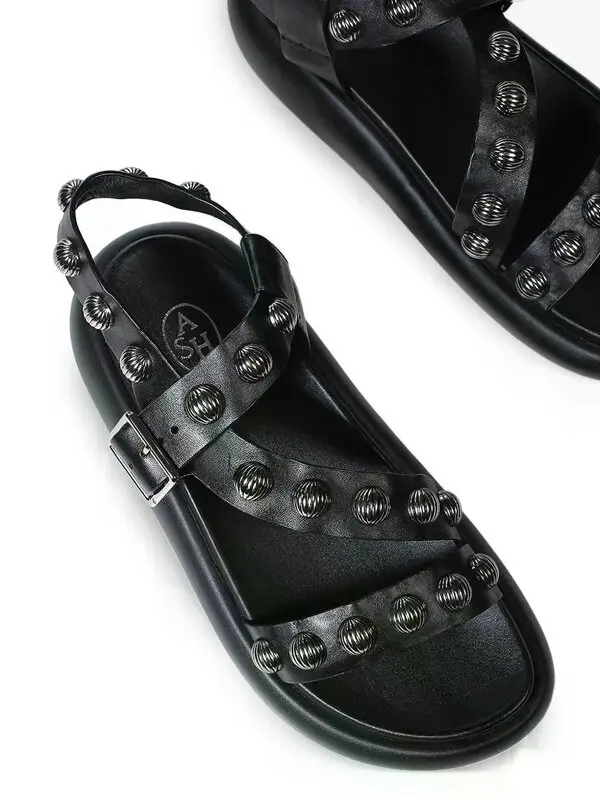 Ash Stud-embellished Flat Sandals