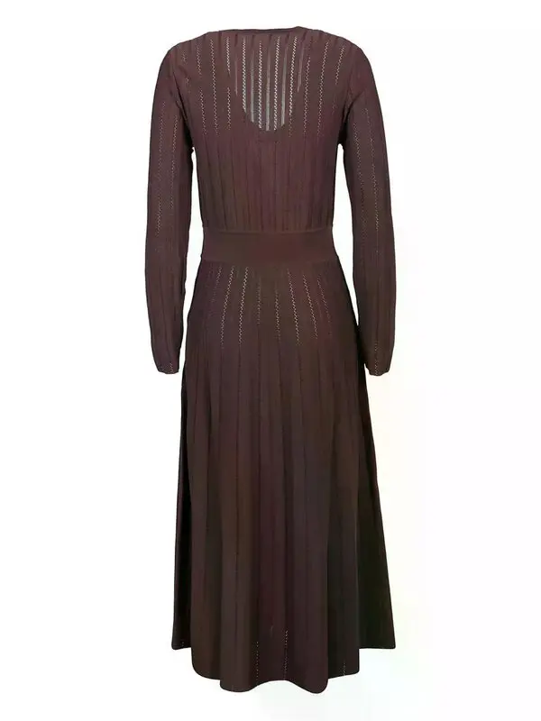 Casasola Knitted Maxi Dress - Brown