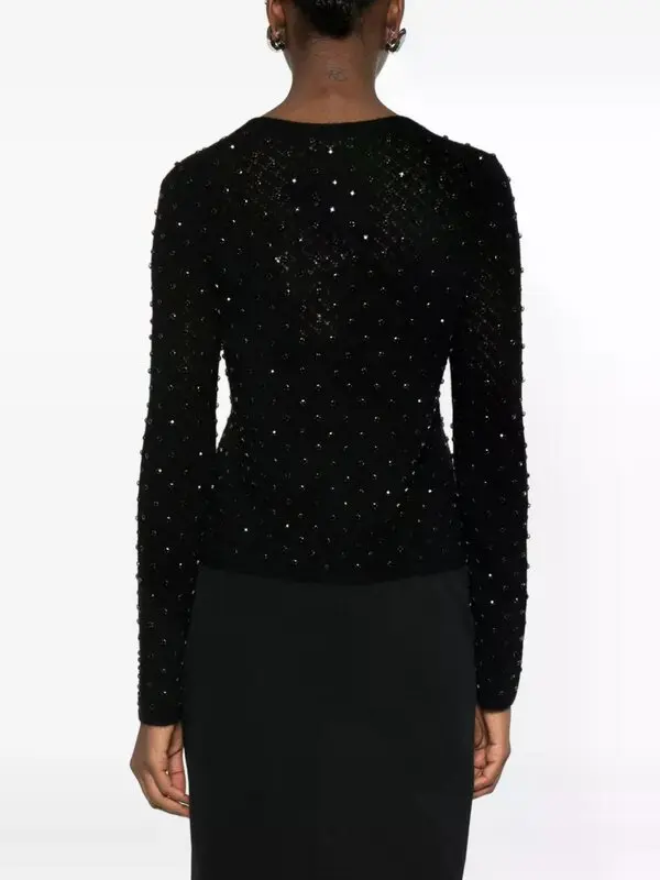 Max Mara Embellished V-neck Cardigan