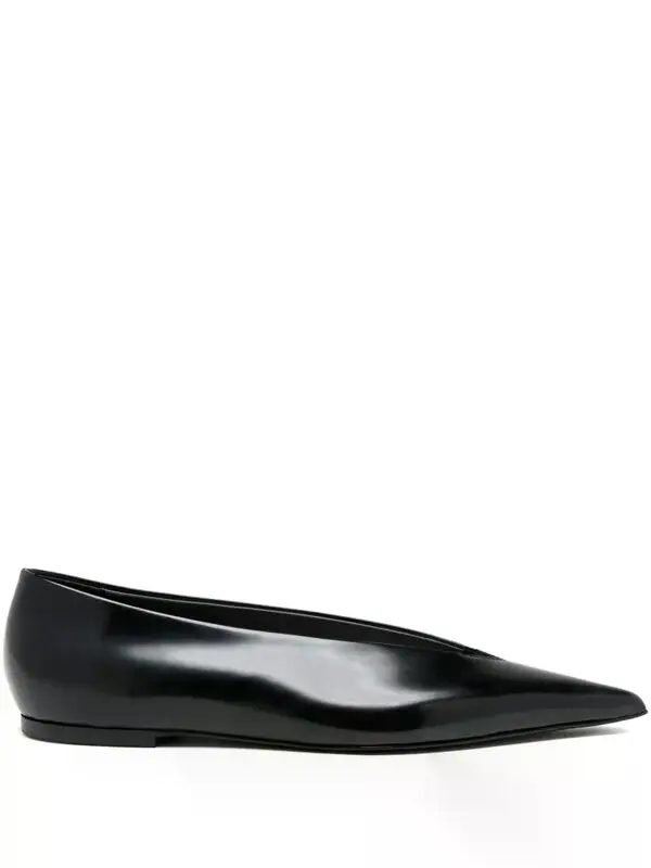 Proenza Schouler Slash Ballerina Flats - Black
