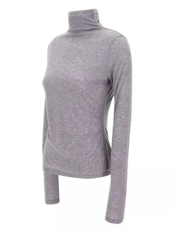 BOSS High-neck Long-sleeve Top