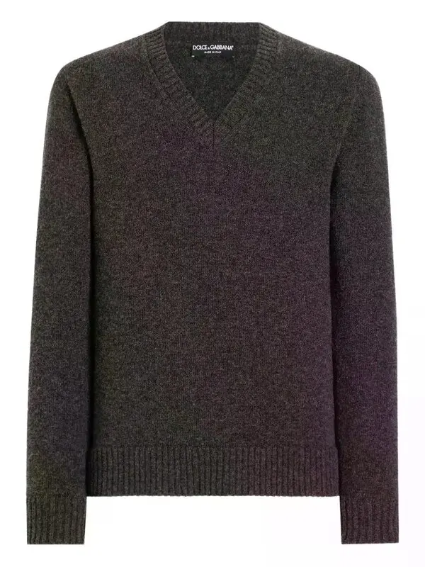 Dolce & Gabbana V-neck Wool Sweater
