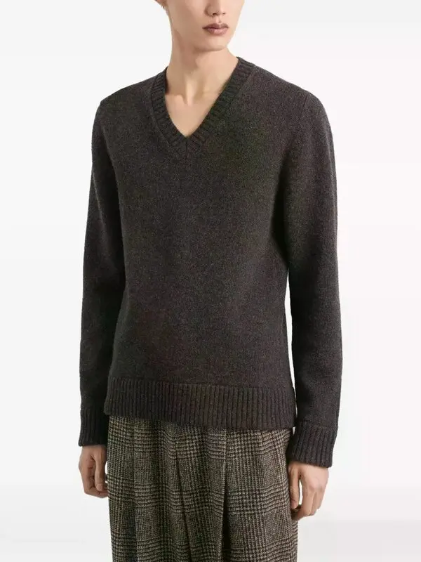 Dolce & Gabbana V-neck Wool Sweater