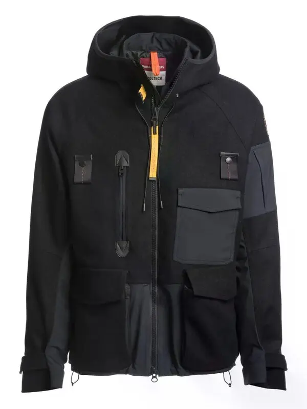 PARAJUMPERS Hooded Panelled Jacket
