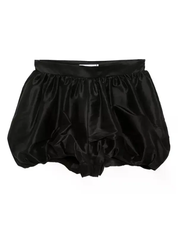 Viktor & Rolf Bubble-hem Satin Shorts