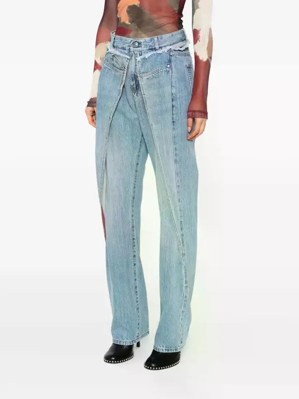 BETTER Straight-leg Wrap Jeans