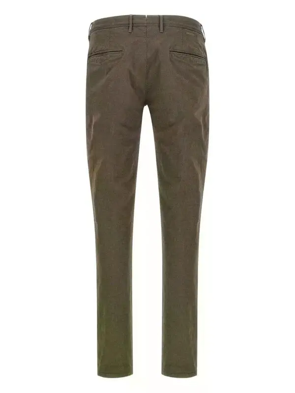Incotex Micro-check Tapered Trousers