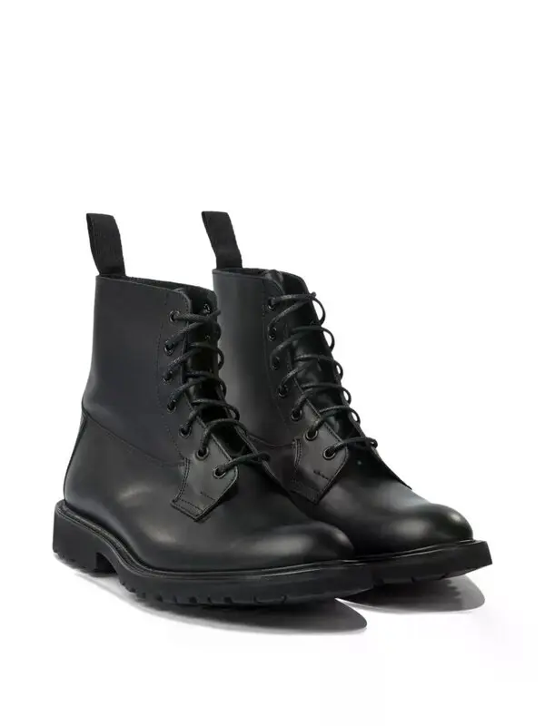 TRICKER'S Leather Biker Boots