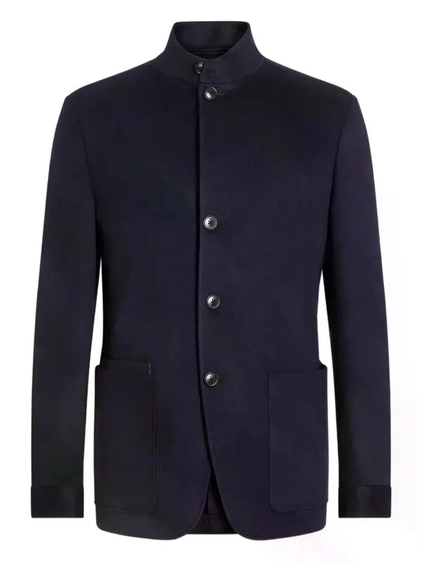 Zegna Oasi Cashmere Il Conte Jacket - Blue
