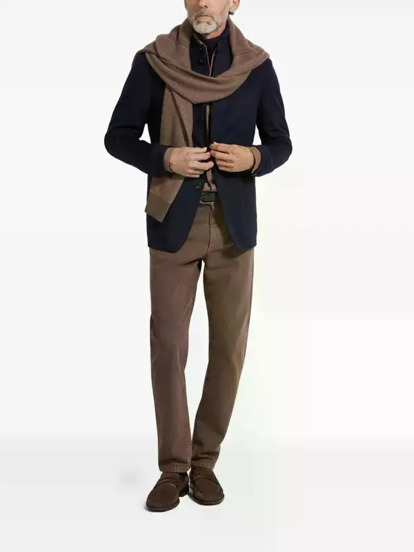 Zegna Oasi Cashmere Il Conte Jacket - Blue