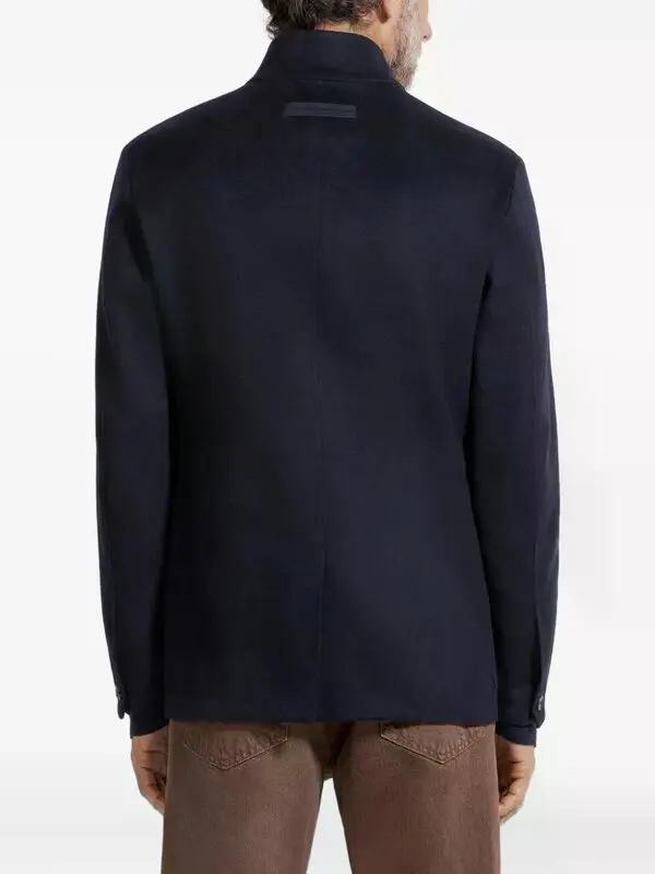 Zegna Oasi Cashmere Il Conte Jacket - Blue