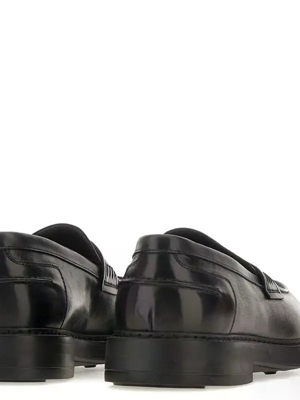 DOUCAL'S Leather Penny Loafers