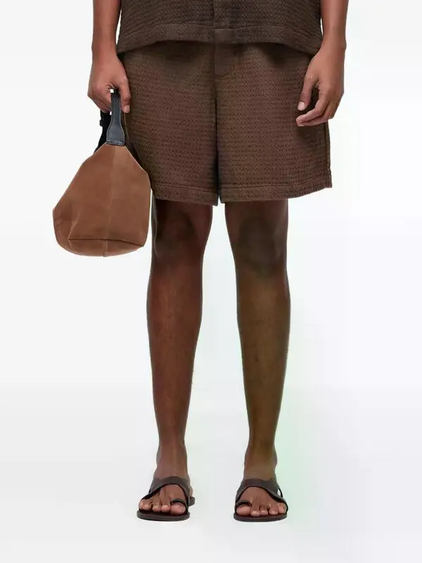 OSKLEN Drawstring-fastening Textured Shorts