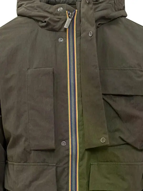 K-WAY Pocketed Hooded Jacket