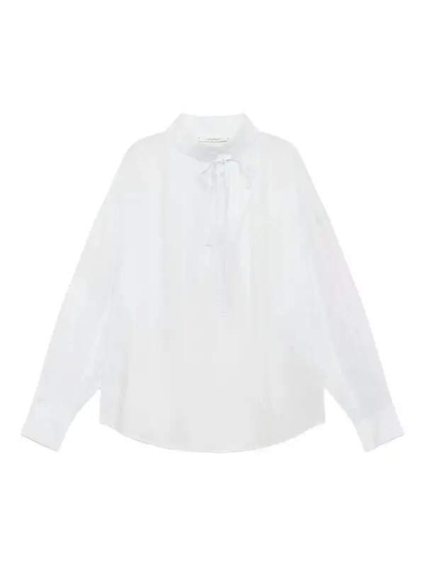 Malìparmi Sparkle Tie-neck Blouse
