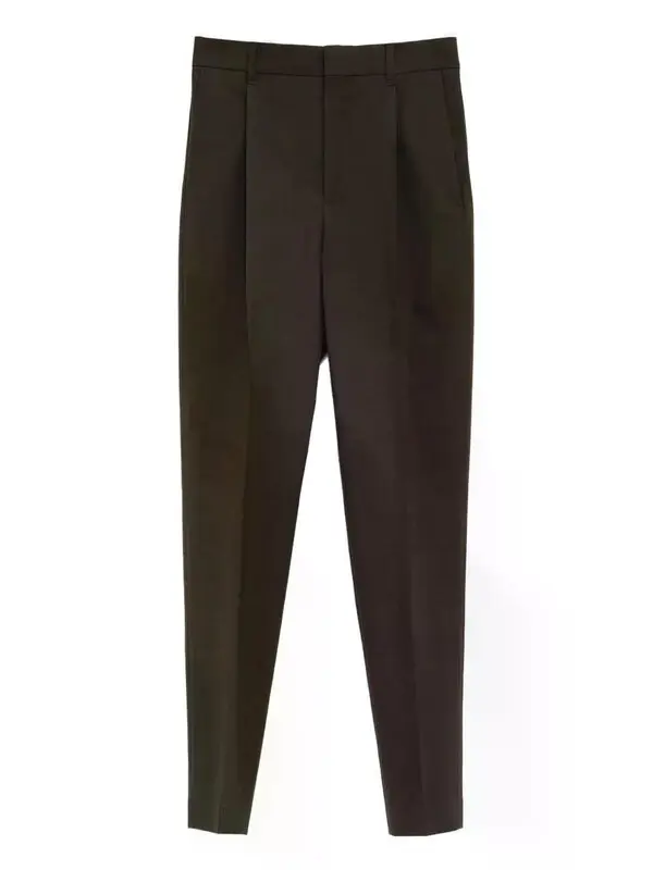 Jacquemus Pleated-pocket Trousers - Brown