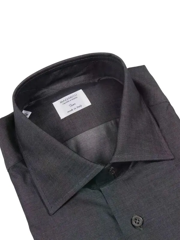 MAZZARELLI Twill Cotton Shirt