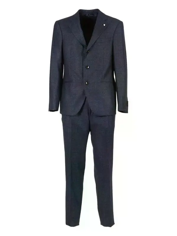 LUIGI BIANCHI MANTOVA Single-breasted Wool Suit