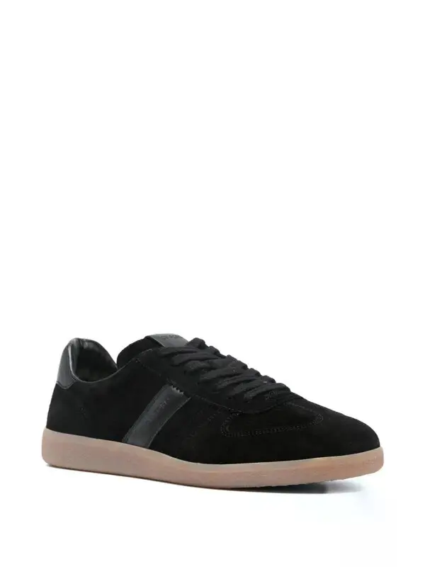 TOM FORD Panelled Suede Sneakers - Black