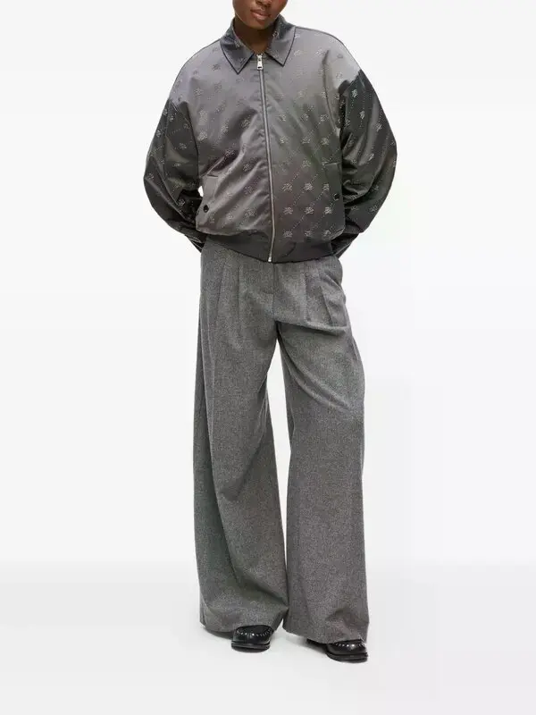 Karl Lagerfeld Logo-embellished Bomber Jacket