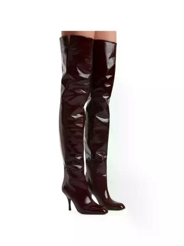 Khaite Over-the-knee High Heel Boots