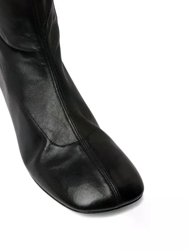 Marsèll Leather Kitten-heel Boots