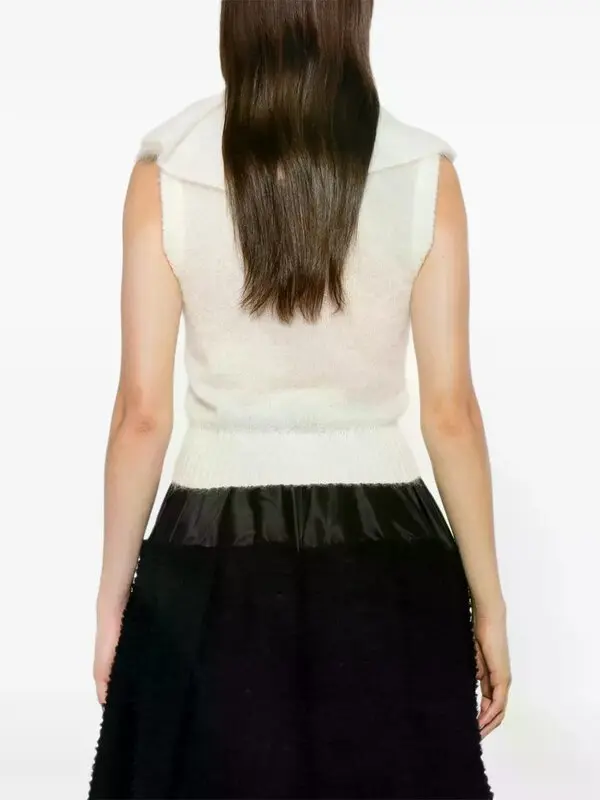 Viktor & Rolf Ruffled Sleeveless Top