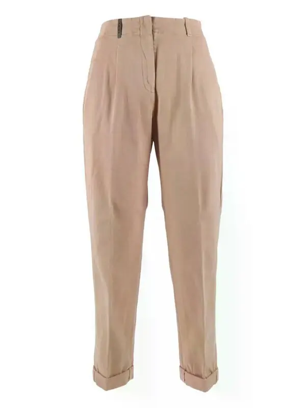 Peserico Pleated Cuffed Trousers