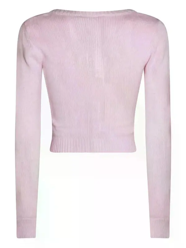 TWINSET Round-neck Cropped Sweater
