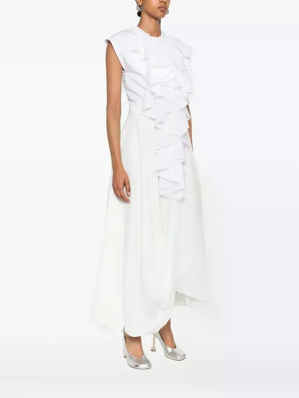 Viktor & Rolf Jabot Ruffle Top