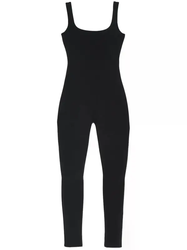 ENTIRE STUDIOS Square-neck Jumpsuit - Black