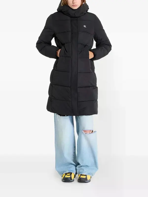 Calvin Klein Hooded Puffer Coat