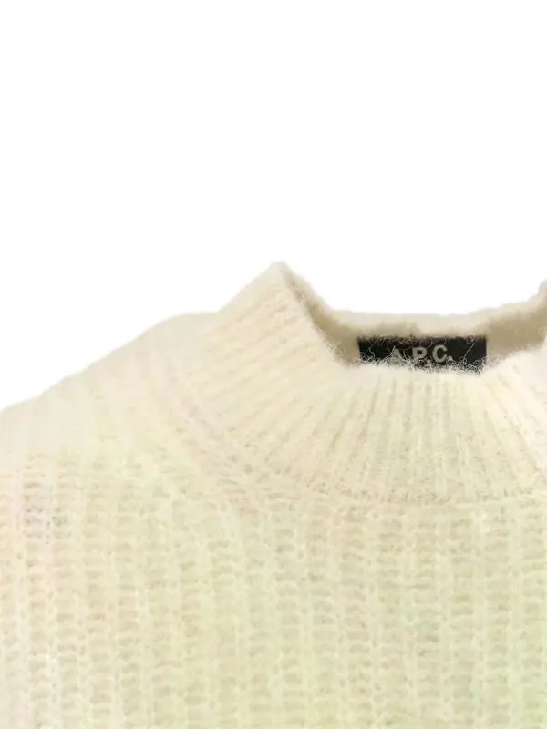 A.p.c. Ribbed Crew-neck Sweater