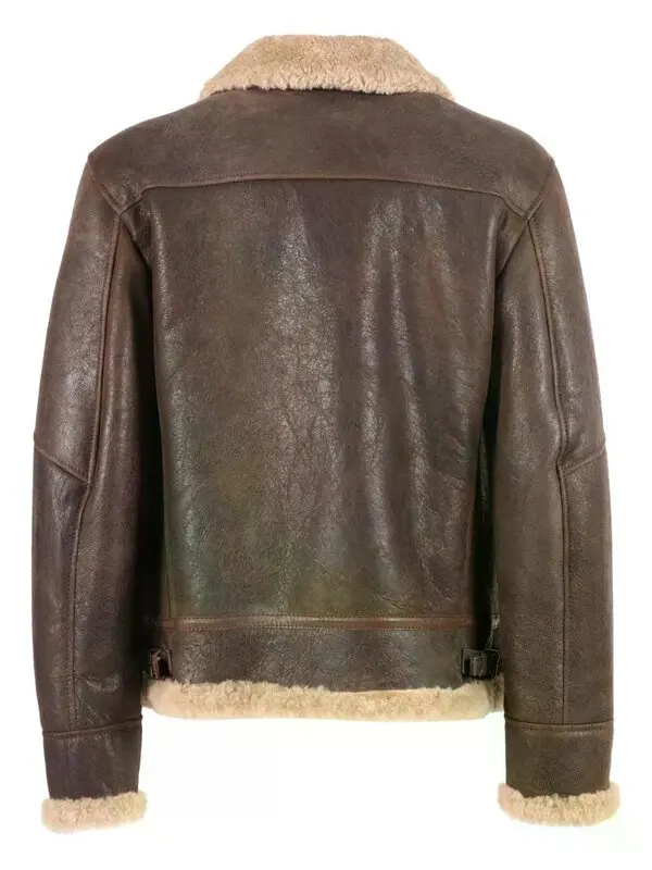 STEWART Shearling Leather Jacket