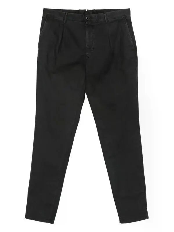 Incotex Pleated-pocket Trousers - 936 Anthracite
